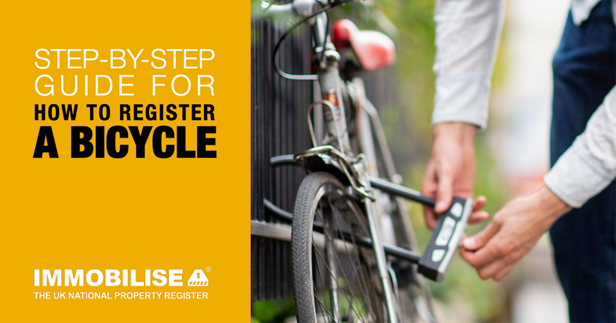 Register a Bicycle